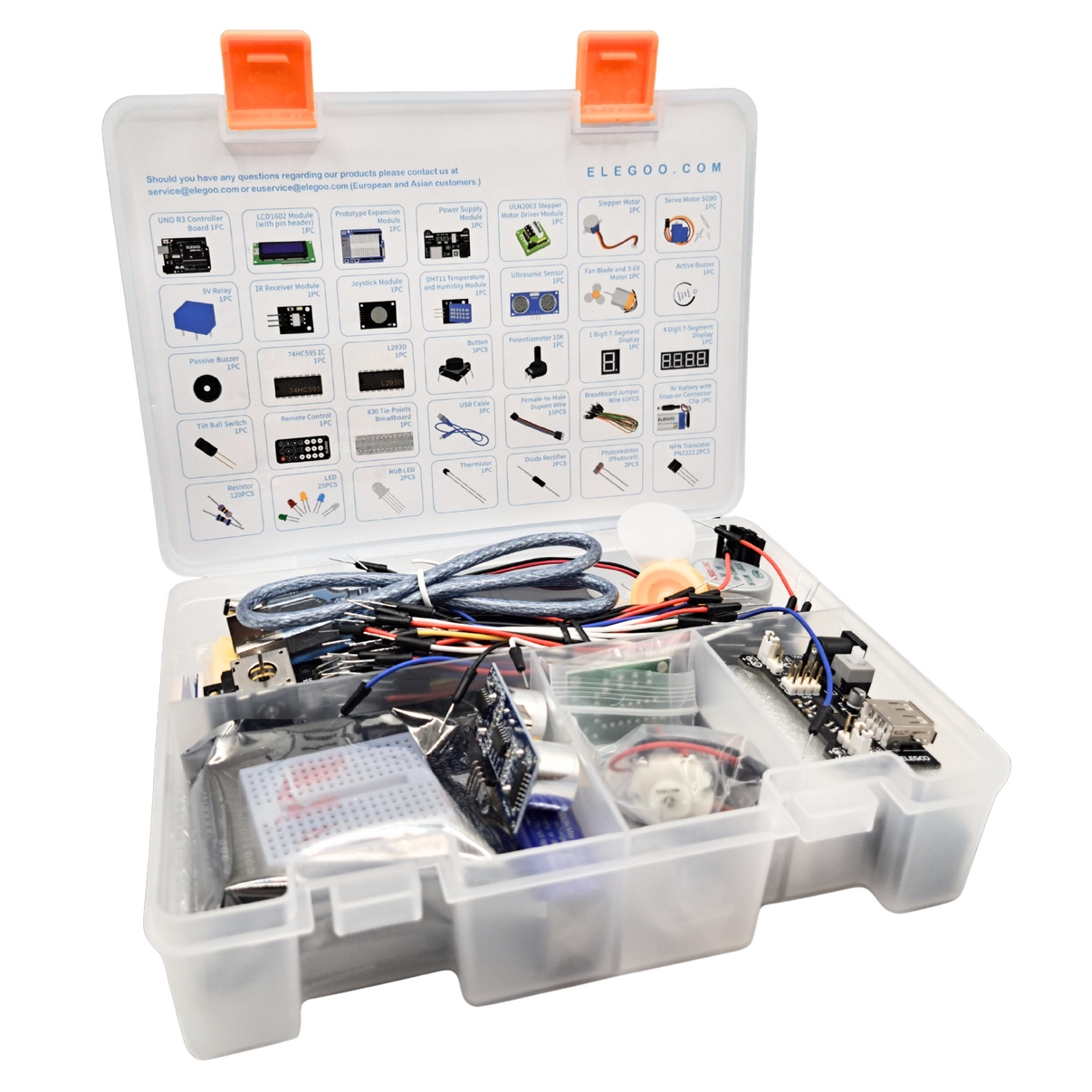 ELEGOO Super Arduino Starter Kit – Starfall Labs